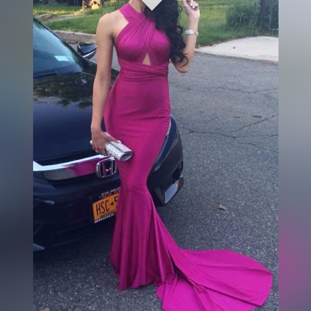 Fuchsia Prom Dresses - Gem